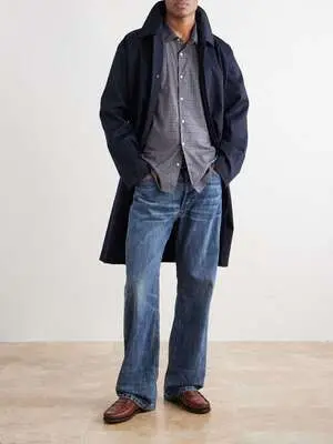 Officine Générale Giacomo Checked Cotton Shirt
