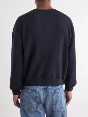 Our Legacy Ballon Ribbed Stretch-cotton Henley T-shirt