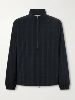 Literary Sport Anton Checked Seersucker Jacket