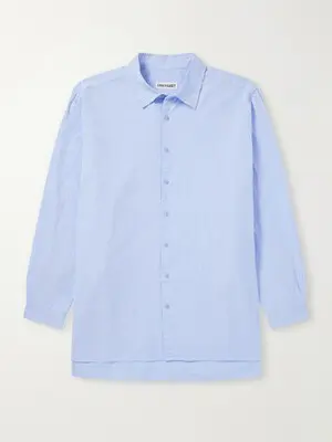 CASEY CASEY Ilka Cotton Shirt - Blue