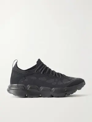 On Paf Cloudsoma Rubber-trimmed Stretch-knit Sneakers