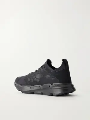 On Paf Cloudsoma Rubber-trimmed Stretch-knit Sneakers