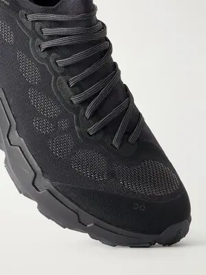 On Paf Cloudsoma Rubber-trimmed Stretch-knit Sneakers