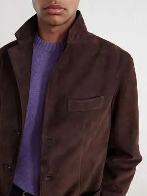 SAMAN AMEL Suede Blazer