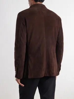 SAMAN AMEL Suede Blazer