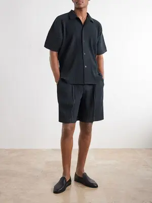 Issey Miyake August Straight-leg Pleated Shorts