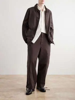 CASEY CASEY Abel Wide-leg Cotton Trousers