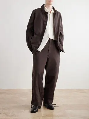CASEY CASEY Abel Wide-leg Cotton Trousers