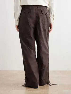 CASEY CASEY Abel Wide-leg Cotton Trousers