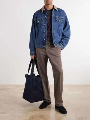 Nn07 Grip 90026 Denim Tote Bag