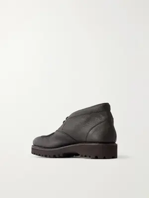 John Lobb Field Full-grain Leather Desert Boots