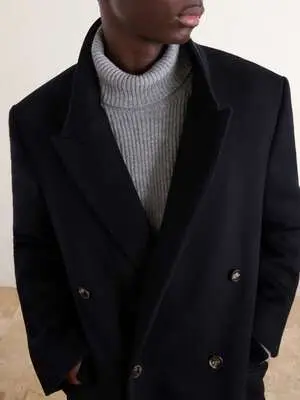 Gabriela Hearst Brannick Double-breasted Cashmere Overcoat