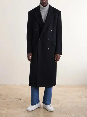 Gabriela Hearst Brannick Double-breasted Cashmere Overcoat