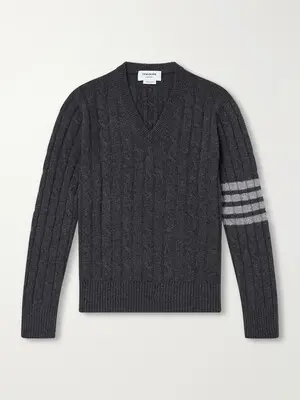 Thom Browne V Neck Sweaters For Men