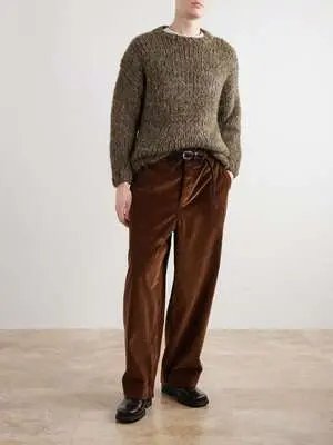 CASEY CASEY Albello Straight-leg Cotton-corduroy Trousers