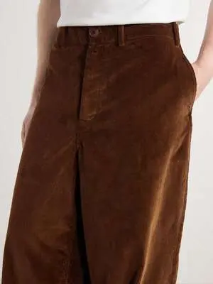 CASEY CASEY Albello Straight-leg Cotton-corduroy Trousers