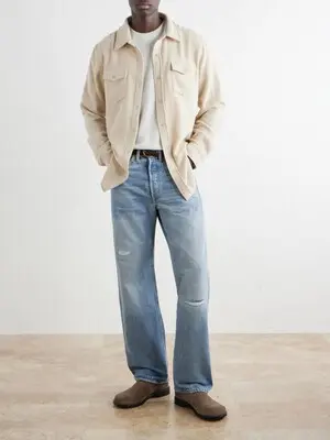 GOD'S TRUE CASHMERE Cashmere Shirt - Neutrals