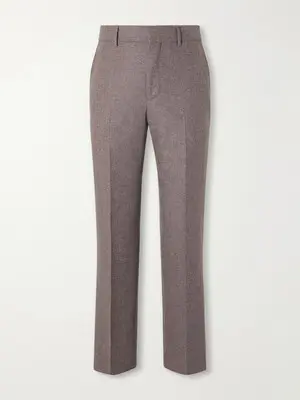 Gabriela Hearst Harold Straight-leg Wool And Cashmere-blend Trousers
