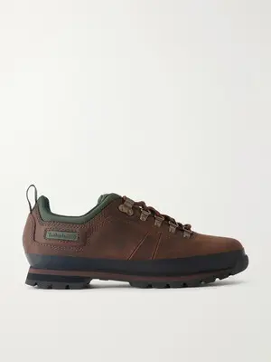 Timberland Euro Hiker Canvas-trimmed Leather Hiking Boots