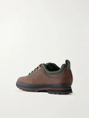 Timberland Euro Hiker Canvas-trimmed Leather Hiking Boots