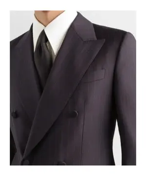 Dolce & Gabbana Dolce Gabbana Double-breasted Pinstriped Blazer