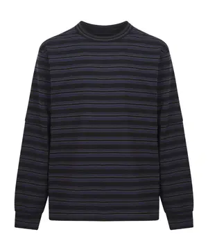 Sacai Striped T-shirt - Black