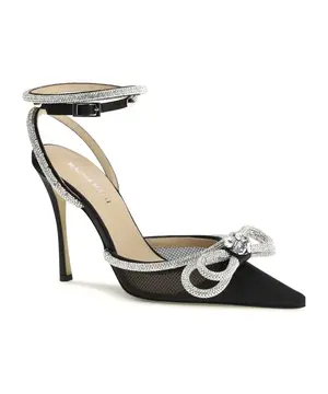 MACHMACH Mach Mach Embellished Bow Heeled Pumps