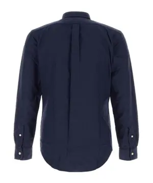 Polo Ralph Lauren Pony Embroidered Long-sleeved Shirt - Black