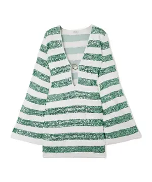 Oseree Striped Top - No