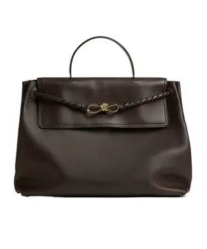 Bottega Veneta Large Ciao Ciao - Dark Brown