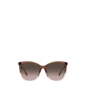 JIMMY CHOO Square-frame Sunglasses - Brown