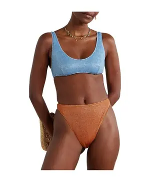 Oseree Metallic Bikini