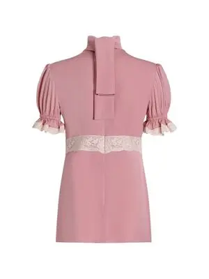 Dolce & Gabbana Charmeuse Stretch Top