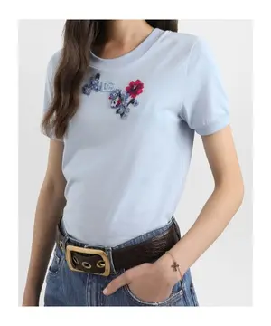 Dolce & Gabbana Floral-detail T-shirt