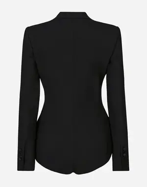 Dolce & Gabbana Double-breasted Playsuit Blazer