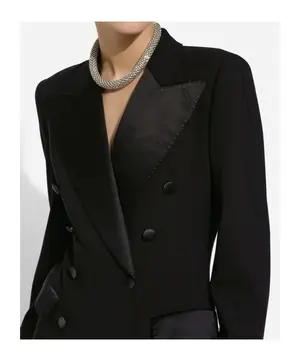 Dolce & Gabbana Double-breasted Playsuit Blazer