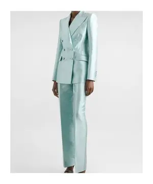 Dolce & Gabbana Double-breasted Satin Blazer