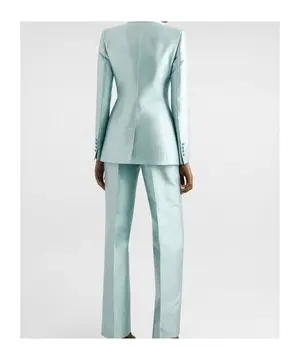 Dolce & Gabbana Double-breasted Satin Blazer