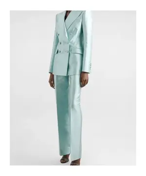 Dolce & Gabbana Shantung Silk Trousers