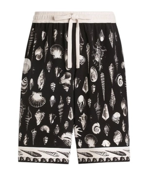 Dolce & Gabbana Seashell-print Drawstring Shorts