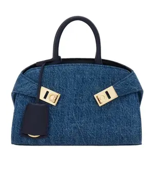 FERRAGAMO Hug Handbag - Blue