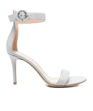 GIANVITO ROSSI 85mm Portofino Sandals - White