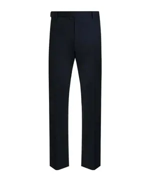Dolce & Gabbana Pressed-crease Trousers - Dark Blue