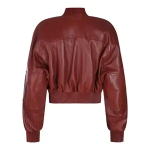 Phoebe Philo Zip-front Leather Bomber Jacket