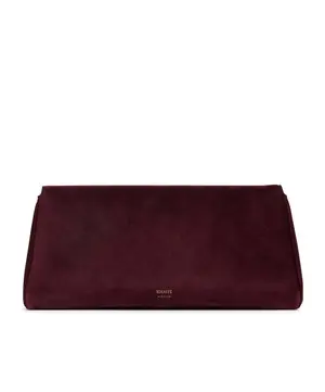Khaite Audrey Foldover Clutch Bag