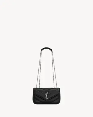 Saint Laurent Loulou Mini In Lambskin
