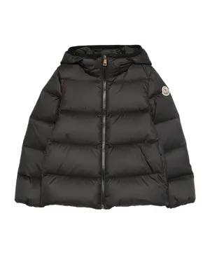 Moncler Beulah Hooded Down Jacket - Black