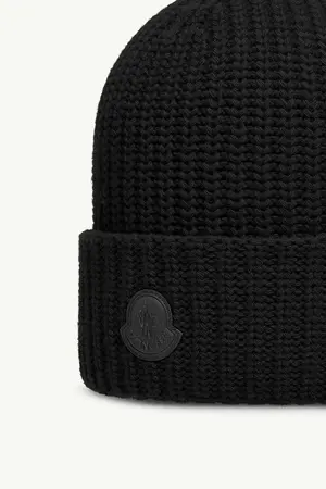 Moncler Wool Cashmere Blend Beanie