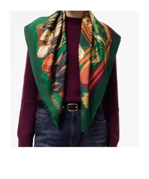 Burberry Knight Day Silk Scarf
