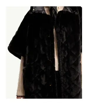 Moncler Reversible Hooded Cape
